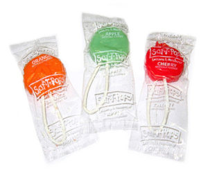 safety pops $5.99 lb. | Opie's Candy Store
