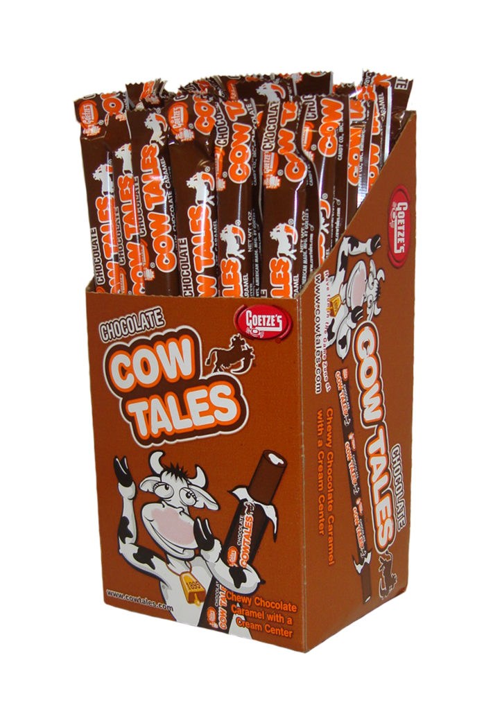 chocalte cow tails | Opie's Candy Store